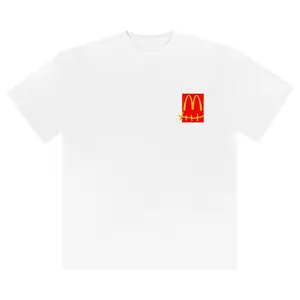 TRAVIS SCOTT X Mcdonald's Action Figure Series T-shirt - White