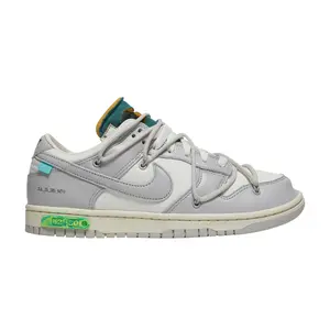 Nike Off- X Dunk Low 'lot 42 Of 50' Sneakers - White
