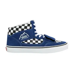 VANS Mountain Edition Checkerboard High-top Sneaker - Blue