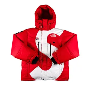 Supreme X The North Face Logo Summit Series Himalayan Parka - Red