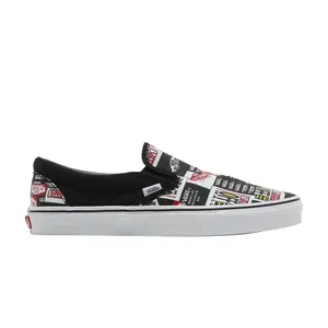 VANS Slip-on Label Mix - Black