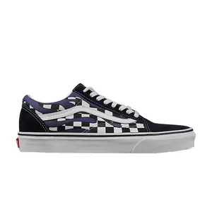 VANS Old Skool Checker Flame Sneakers