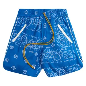 Rhude Bandana Track Short /cream