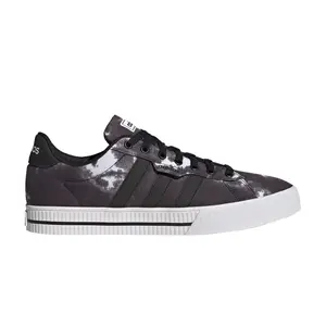 Adidas Daily 3.0 Acid Wash Sneakers - Black