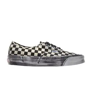 VANS OG Authentic LX Stressed Checkerboard Black
