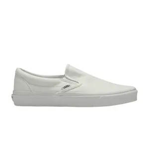 VANS Classic Slip-on Canvas Sneakers - White