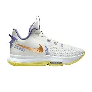 Nike Lebron Witness 5 Ep Sneakers - White