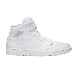 JORDAN 1 Retro Mid-top Sneakers - White