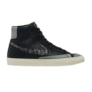 Nike Blazer Mid '77 Vintage Recycled Wool Sneakers - Black