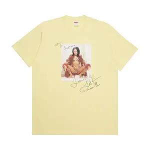 Supreme Lil Kim Tee 'pale - Yellow