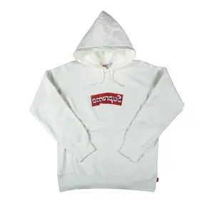 Supreme X Comme Des Garçons Shirt Box Logo Hooded Sweatshirt - White