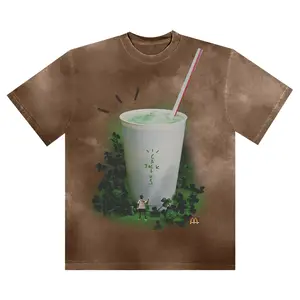 CACTUS JACK BY TRAVIS SCOTT X Mcdonald's Grail T-shirt - Brown