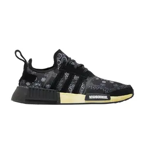 Adidas Neighborhood X Nmd_r1 Paisley Bandana Sneakers - Black