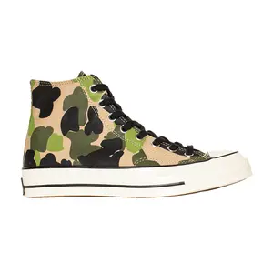 CONVERSE Chuck 70 Hi Archive Prints Sneakers - Green