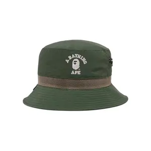A BATHING APE Color-blocked Bucket Hat