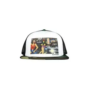 Supreme Woodland Camo Mesh Back 5-panel Cap - Multicolor