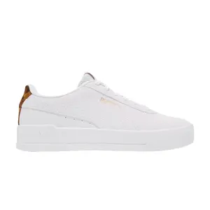 PUMA Carina Leo H Leopard Sneakers - White