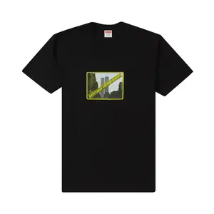 Supreme Greetings From Ny Tee - Black