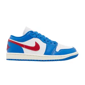 JORDAN 1 Low 'sport Gym Red' Sneakers - Blue