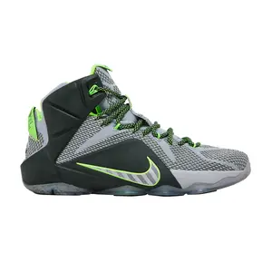 Nike Lebron 12 Dunkman Sneakers - Grey