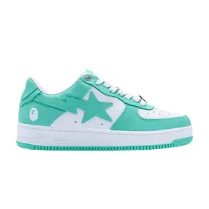 A BATHING APE BAPE Wmns Bapesta #4 L Sneakers Green