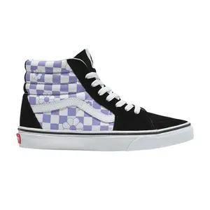 VANS Sk8-hi Floral Check Sneakers - Black
