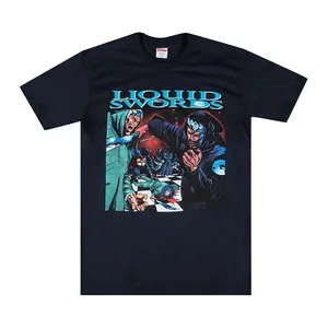 Supreme Liquid Swords Tee 'navy - Blue