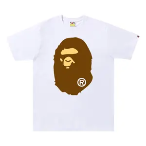 A BATHING APE Big Ape Head Tee - White