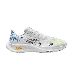 Nike Joy Yamusangie X Air Zoom Pegasus 38 'running Thoughts' Sneakers - White