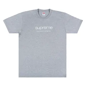 Supreme Shop Tee 'heather - Grey