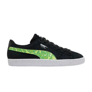PUMA X Rick And Morty Suede Sneakers - Black