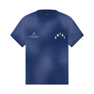 Amiri Vintage Collegiate Tee - Blue