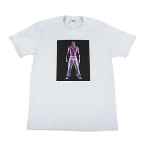 Supreme Tupac Hologram Tee 'ash - Grey