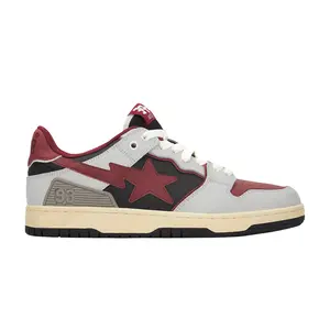 A BATHING APE Wmns Sk8 Sta #4 Sneakers - Red