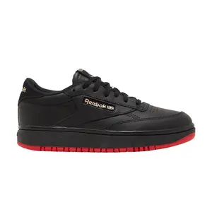 REEBOK Cardi B X Coated Club C Double Sneakers - Black