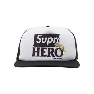 Supreme X Antihero Mesh Back 5-panel Cap - Black