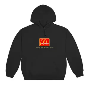TRAVIS SCOTT X Mcdonald's Billions Served Hoodie - Black