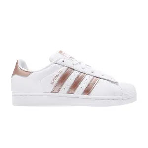 Adidas Wmns Superstar 'copper Metal' Sneaker - White