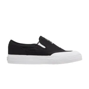 Adidas Nizza Rf Slip-on Sneakers - Black