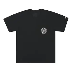 Chrome Hearts Horseshoe Logo Pocket T-shirt - Black