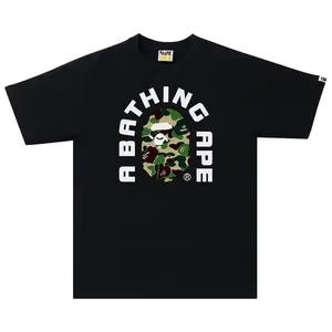 A BATHING APE Abc Camo College 2020 Tee - Black