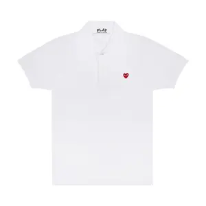 Play Comme Des Garcon Polo T-shirt - White