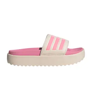 Adidas Adilette Platform Slides - Pink