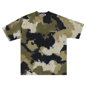 A BATHING APE Relaxed Fit Tee - Green