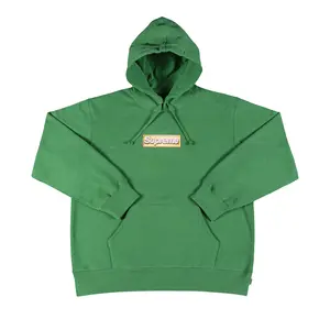 Supreme Bling Box Logo Hooded Sweatshirt - Green