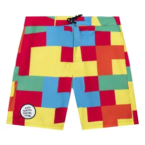 ANTI SOCIAL SOCIAL CLUB Kook Board Shorts - Red