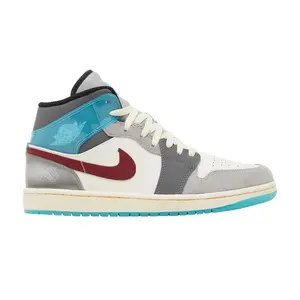 JORDAN 1 Mid Sneakers - White