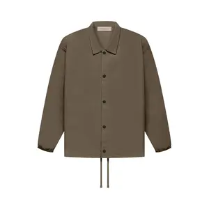 Fear Of God Coaches Jacket - Brown