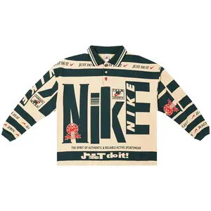 Nike X Cactus Plant Flea Market Long-sleeve Polo - Cream