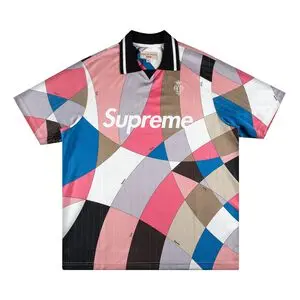 Supreme X Emilio Pucci Soccer Jersey - Multicolor